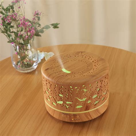 Wood Grain Aromatherapy Humidifier Simplified Season Store