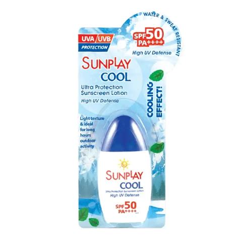 Sunplay Cool Ultra Protection Sunscreen Lotion Spf 50 Pa