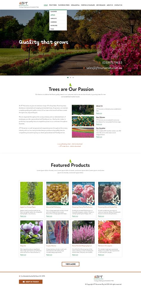 Jft Nurseries Beautiful Websites