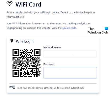 How To Create A Printable Qr Code For Your Wi Fi Password