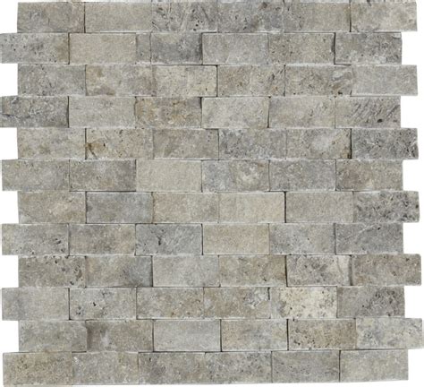 Silver Travertine Split Face Travertine Store