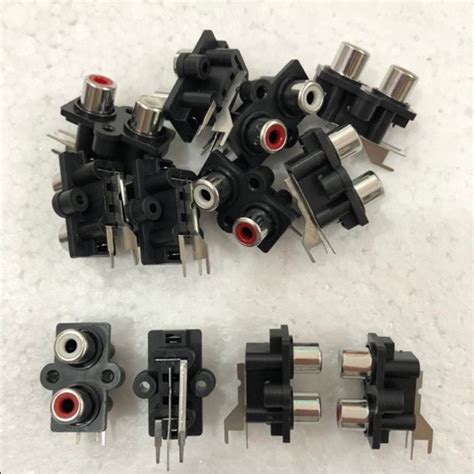 2 Pin Rca Socket 4 Pin Bell Sleep Model Pcb Plug Shopee Malaysia
