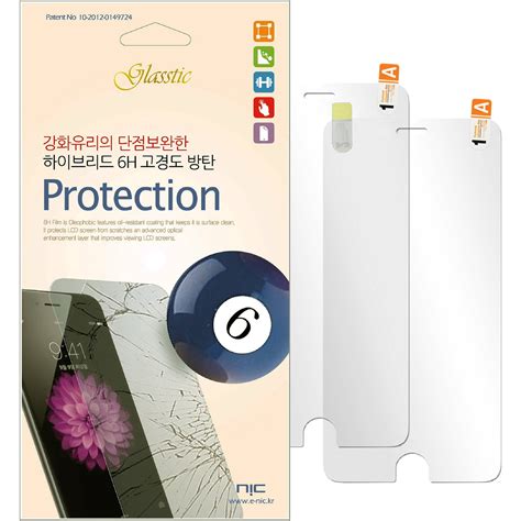 Nic Glasstic 6h High Hardness Bulletproof Screen Protector Film For