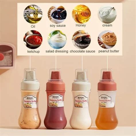 Squeeze Bottle Condiment Bottles 250 Ml At ₹ 70piece In Surat Id