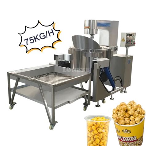 High Quality Automatic Commercial Flavor Ball Shape Pop Corn Making