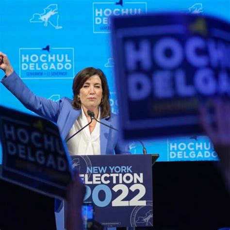 Ny Governor Kathy Hochul Victory Speech Election 2022 Breaking News