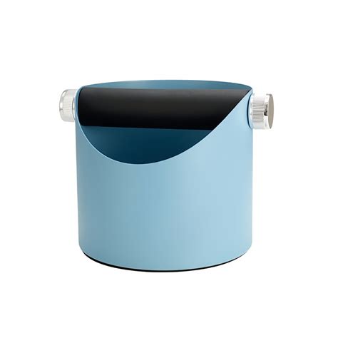 mosiee compact coffee knock box with noise minimizing features for home