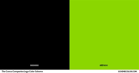 The Conco Companies Logo Color Scheme Palettes