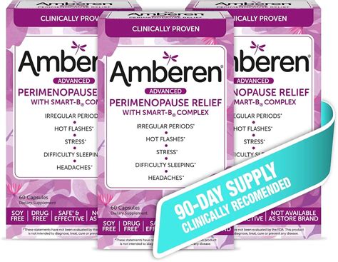 Amberen Perimenopause Peri Menopause Multi Symptom Relief