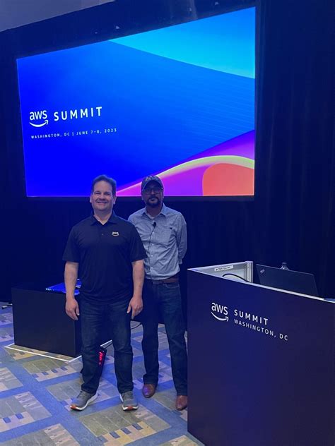 David Deluca On Linkedin Great Week At The Aws Dc Summit It Was Awesome To Connect With…