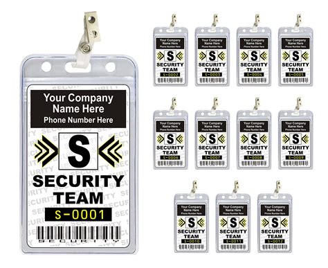 Security Officer Badge Template