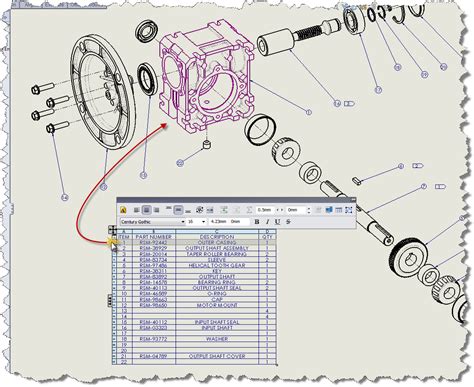 Boms And Assembly Drawings Computer Aided Technology