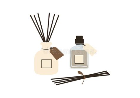 Reed Diffuser Bottles Stock Illustrations 178 Reed Diffuser Bottles