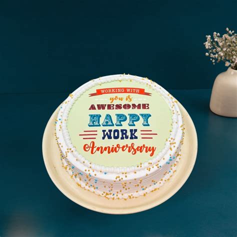 Work Anniversary Cake Cakofy