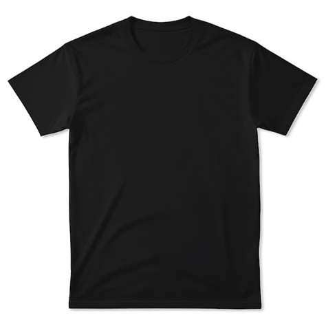 Blank Black Tshirt Template Free Vectors And Psds To Download