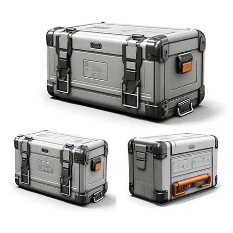 Premium Ai Image Isolated Of Latch Closure Ammo Box Steel Box Ratio