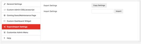 Wp Custom Admin Interface Wordpress Plugin
