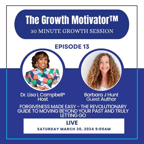 Thegrowthmotivator 30minutegrowthsession 52weeks52authors Dr Lisa