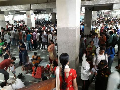 A Crowd Of People In A Government Hospital In India Editorial Photo