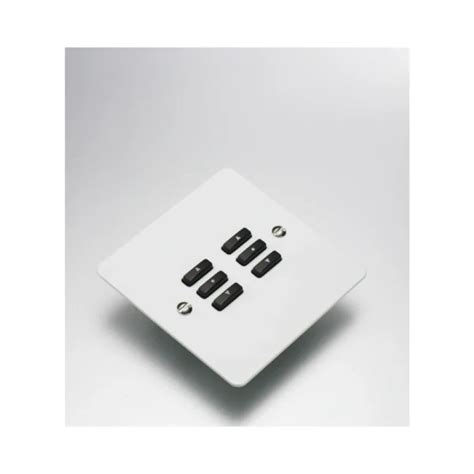 Rako 6 Button Cover Plate Kit For Classic Control Modules