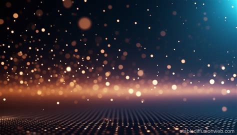 Abstract Technology Particles Background Stable Diffusion Online