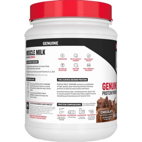 Muscle Milk® Genuine Chocolate Protein Powder 309 Oz Kroger