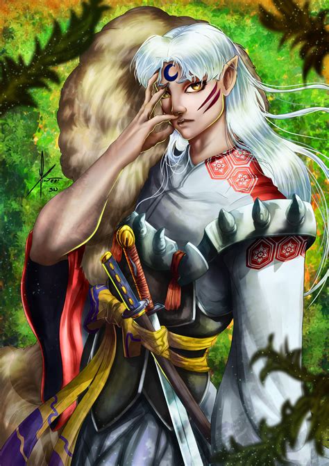 Artstation Sesshōmaru Fanart 0020