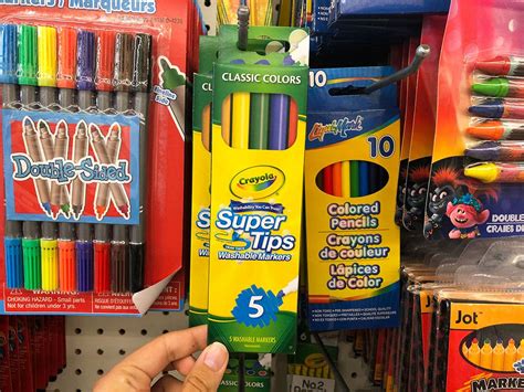 Dollar Tree Crayons Dollar Tree Crayons School Hip2save Minimum Ordering Quantity Re There Only If