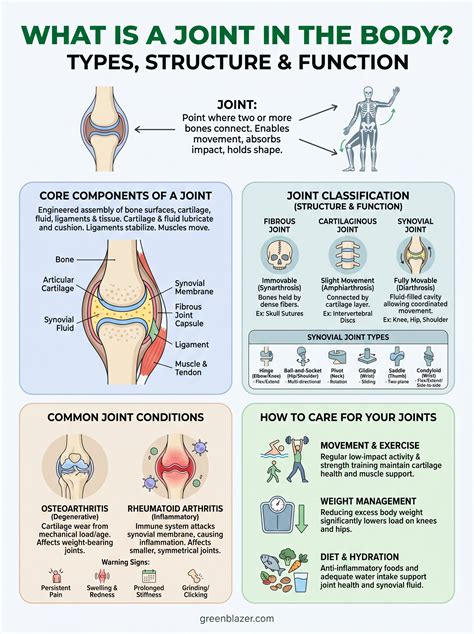 What Is A Joint In The Body Types Structure And Function Green Blazer