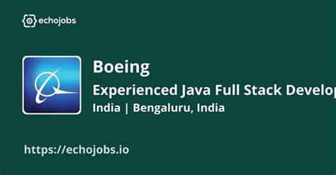 Boeing Is Hiring Experienced Java Full Stack Developer Bengaluru India India Remote Hybrid