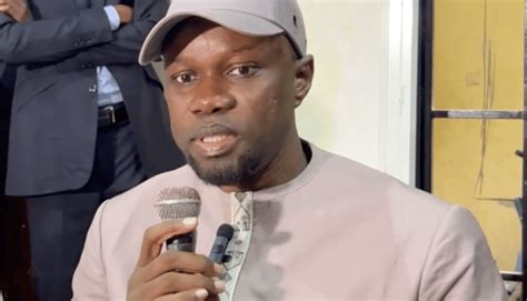 Vidéo Lintégralité Du Discours De Sonko Chez Khadija Mahecor Diouf