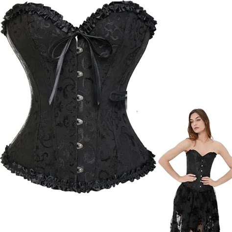 Corset Para Mujer Victorianopara Mujer Disfraz Halloween Meses Sin Interés