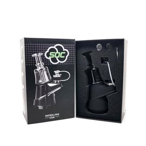 Soc Vape Desktop Dab Electronic Rig E Rig Matte Green