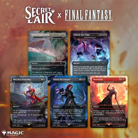 Secret Lair X Final Fantasy Game Over En Secret Lair