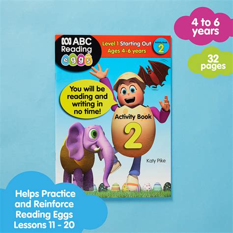 Reading Eggs Activity Book Education Bundle 8 Books Ages 47 In