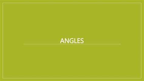Angles Class 5 Pptx