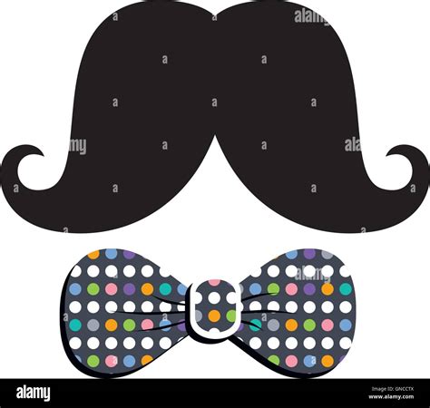 Papillon Baffi Immagini Vettoriali Stock Alamy