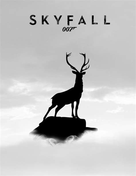James Bond Skyfall Silhouette