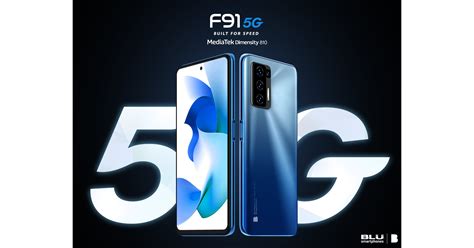 Blu Products Announces Its First 5g Smartphone Meet The New F91 5g
