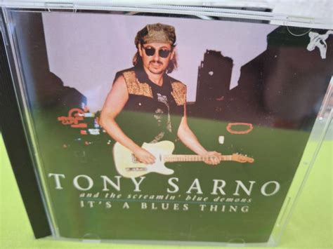 Cd Tony Sarno Its A Blues Thing Usa Blues Rock Gebraucht In
