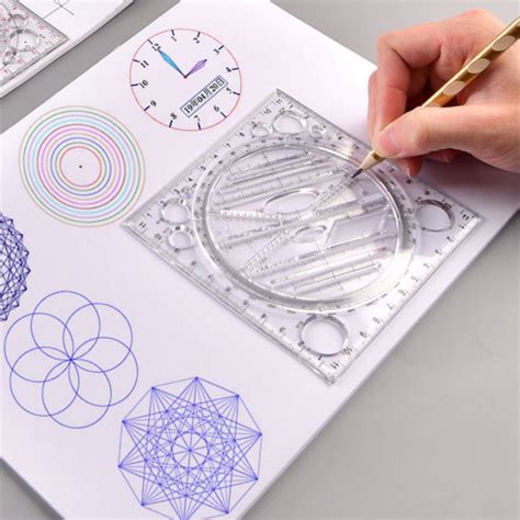 Multifunctional Drawing Template Art Design Construction Architect