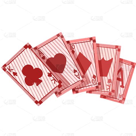 手绘 爱丽丝童话元素贴纸 扑克牌