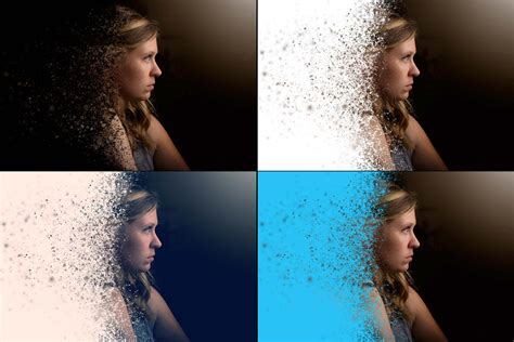 Particles Dispersion Effect For Photoshop Photographybb Marketplace