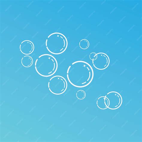 Premium Vector Bubble Illustration Vector Design