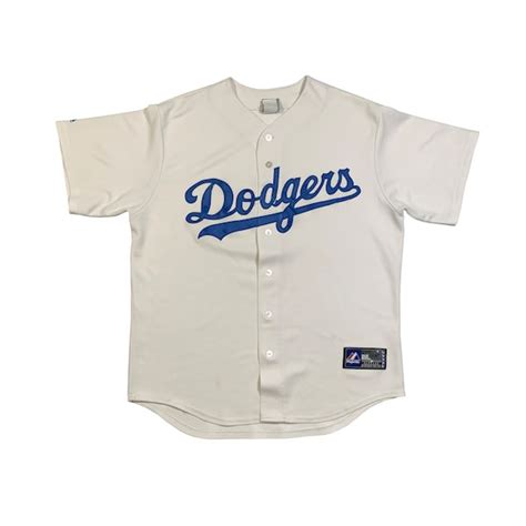 Women White Dodgers Shirt Etsy