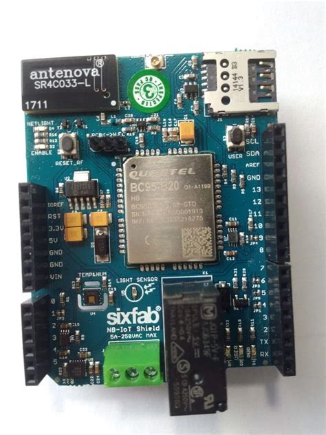 Getting Started With SIXFAB Arduino NB IoT Shield Sixfab