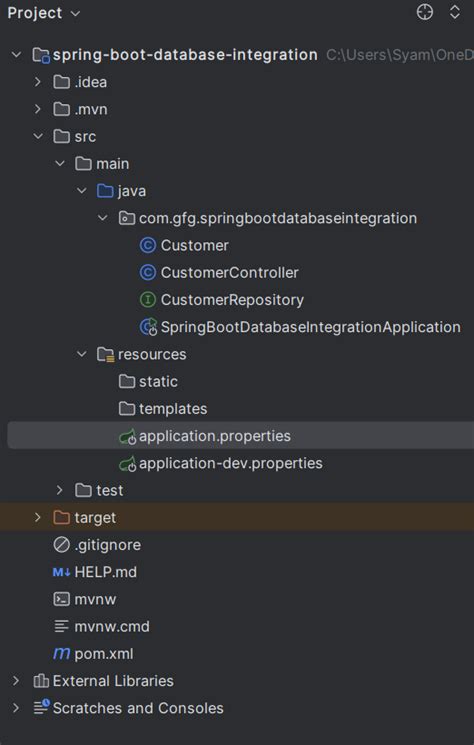 Spring Boot Database Integration Jpa Hibernate Mysql H2