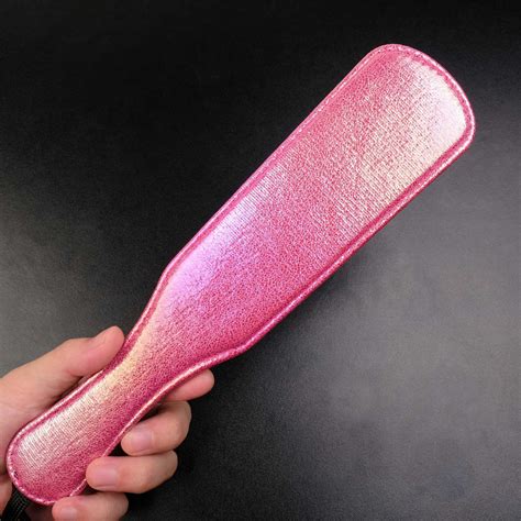 Pink Spanking Paddlebdsm Paddle Spankingimpact Playvampire Paddle