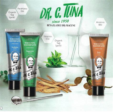 DR.C Tuna Whitening Diş Macunu | Farmasi Blog