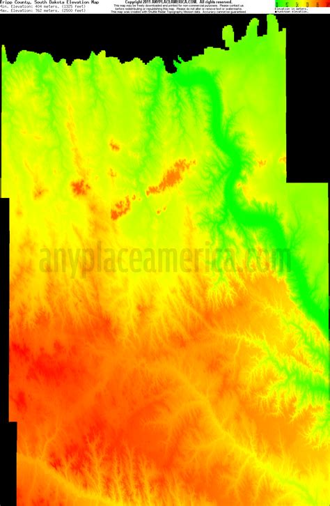 Free Tripp County South Dakota Topo Maps And Elevations
